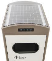 China Small Size Flexible Solar Panel 7w 10w Customized Charge for Outdoor Smart Automatic Waste Bin Trash Can Garbage Bin Eco Bin for sale