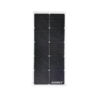 China 2*19 Cell Array Semi Bendable Walk On Solar Module For Yacht Deck Folding Bouy Eco-friendly And Long-lasting Energy Solution for sale