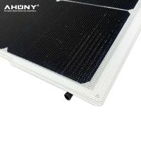 China 2*19 Cell Array Semi Bendable Walk On Solar Module For Yacht Deck Folding Bouy Eco-friendly And Long-lasting Energy Solution for sale