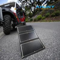 China 50w Portable Folding Solar Charger for Off Grid Living and Camping CE ROHS ISO9001 Certified for sale