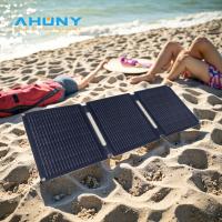 China 2 USB Ports 35W Solar Charger(12V/3A Max), Portable Foldable Solar Panel for Camping, IP65 Waterproof, Compatible with iPhone, iPad, Samsung Galaxy LG for sale