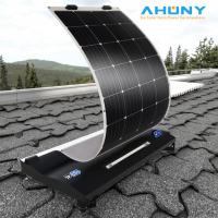 China 50W Flexible Solar Panels and Anti-slippery ETFE Surface for Boat Marine Yacht Cell Array 2*18 Customization Accepted for sale