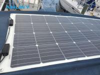 China 200W-275W High Efficiency Flexible Monocrystalline Solar Panel – 18V/24V Marine, Yacht, RV, Car, Home Off-Grid Power System for sale