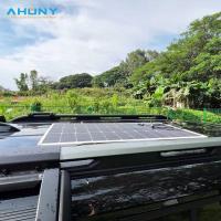 China Monocrystalline Silicon Semi-Flexible Solar Panels 100W HCF Waterproof Terrace Panels for Off Grid Balcony for sale