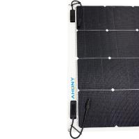 China HJT 150W Semi-Flex Solar Panel Ultra-Thin Bendable for RV Camping Vans for sale