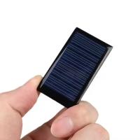 China 0.15W Mini Solar Panels DIY Customized Small Solar Monocrystalline Silicon Panels 30mA Battery Charger Kits 5V Portable for Outdoors for sale