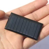China 0.15W Mini Solar Panels DIY Customized Small Solar Monocrystalline Silicon Panels 30mA Battery Charger Kits 5V Portable for Outdoors for sale