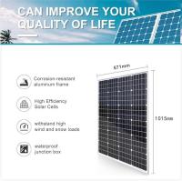 China Custom 12V 24V Mono Glass Solar Panel 100W-270W Solar Panels High-Efficiency 150W-200W Range Included for sale