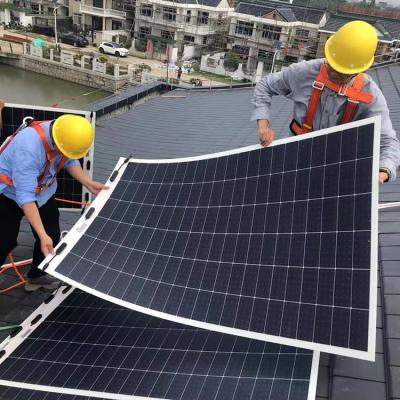 China 50W Flexible Solar Panel ETFE IP65 Waterproof for RV Camping Outdoor for sale
