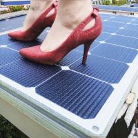 China 115W ETFE Semi Flexible Solar Panel for Marine Boats Yachts for sale