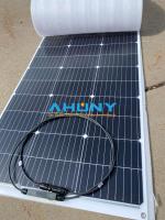 China 100W Flexible Solar Panel Monocrystalline PERC IP65 Junction Box for sale