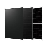 China Longi HPBC Factory Hot Selling High Efficiency Full Black Solar Panels Monocrystalline Solar Panel All Black Best Quality Panels for Balcony Roof Outdoor Yacht Tile for sale
