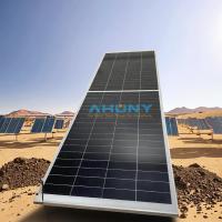 China HPBC Back Contact 25.8% High Efficiency Solar Modules 220W Aluminum Frame Glass Panel Solar for Home System Installation for sale