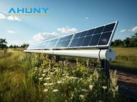 China Vertical Bifacial Solar Fence Panel Kit for Garden Backyard Irrigation Pond Poultry Ranch Off-Grid Power Generation for sale