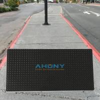 China Walkable Solar Floor Tile Rough Surface PV Module Anti-slippery Floor Panel Solar Off Grid Pavement Terrace Ground House System for sale