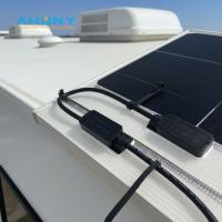 China 300 Watt 45 Volt HPBC Flexible Solar Module Back Contact 26% High Efficiency Bendable Thin Lightweight Solar Panel for RV Boat for sale