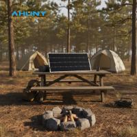 China 300 Watt 45 Volt HPBC Flexible Solar Module Back Contact 26% High Efficiency Bendable Thin Lightweight Solar Panel for RV Boat for sale