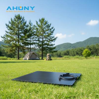 China 75W 18V Flexible Solar Panel ETFE Black Thin for Battery Charge Marine RV Campers Boats Camping Generator for sale