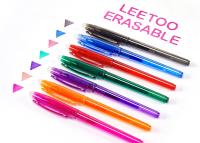 China LeeToo Friction Erasable Gel Pen 0.5mm Assorted 7 Colors Nontoxic Ink for Office School for sale