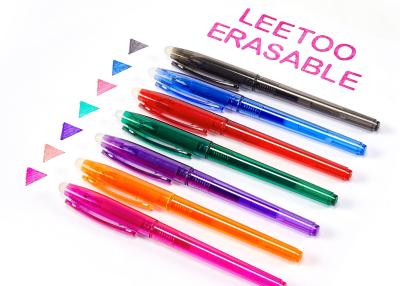China LeeToo Friction Erasable Gel Pen 0.5mm Assorted 7 Colors Nontoxic Ink for Office School for sale