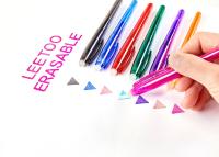 China LeeToo Friction Erasable Gel Pen 0.5mm Assorted 7 Colors Nontoxic Ink for Office School for sale