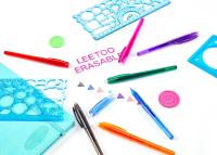China LeeToo Friction Erasable Gel Pen 0.5mm Assorted 7 Colors Nontoxic Ink for Office School for sale