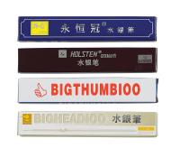 China 1.0mm Tip Heat Erasable Silver Refill Pen For Leather for sale