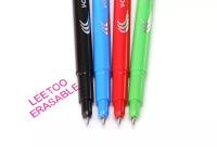 China LeeToo 4 Color Erasable Gel Ink Pens 0.7mm Fine Point Nontoxic for School Office for sale