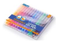 China Friction Erasable Pen 0.7mm 320m Nontoxic Ink 7 Colors Plastic Eraser for sale