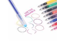 China Students Writing 8 Colors 0.7mm Erasable Felt Tip Pens for sale
