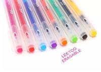 China Students Writing 8 Colors 0.7mm Erasable Felt Tip Pens for sale