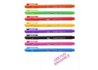 China LeeToo Thermo Sensitive Gel Ink Pen 0.5mm 8 Colors Erasable Friction Ink for Office School for sale