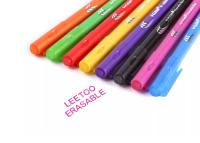 China LeeToo Thermo Sensitive Gel Ink Pen 0.5mm 8 Colors Erasable Friction Ink for Office School for sale