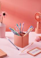 China Bright Color Retractable Friction Erasable Pens Smooth Writing Drawing for sale
