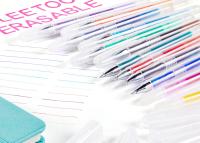 China Gel Ink 0.5mm Erasable Colored Pens for Office School Kids Gifts Custom Logo for sale