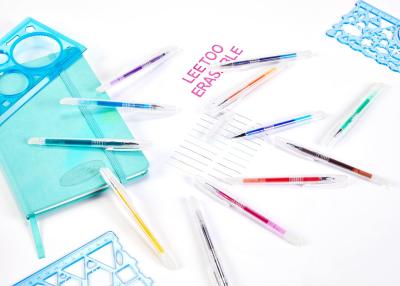China Nontoxic 320m Frixion Clicker Erasable Pens 20 Assorted Colors 0.5mm Gel Ink for sale