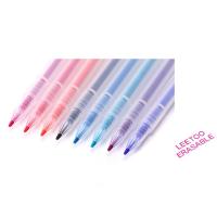 China Transparent Tube Vanish Refillable Erasable Felt Tip Marker for sale