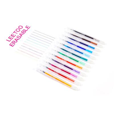 China Friction Thermo Sensitive Erasable Gel Pens 0.5mm 0.7mm Nontoxic Ink 12 Colors for sale