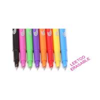 China Friction Erasable Gel Pen 0.7mm Thermo Sensitive Ink 20 Colors for Office School for sale
