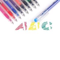 China LeeToo Friction Erasable Gel Pens 0.7mm Thermo Sensitive Ink Rubber Eraser 20 Colors for sale