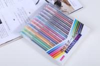 China LeeToo 12 Colors Friction Erasable Gel Pens 0.5mm Heat Sensitive Clicker Ballpoint for sale