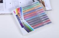 China LeeToo 12 Colors Friction Erasable Gel Pens 0.5mm Heat Sensitive Clicker Ballpoint for sale