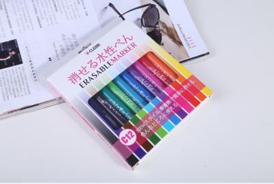 China Disappearing Ink Air Erasable Ballpoint Pen 2.2mm Tip 12 Colors for sale