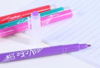 China Heat Sensitive Transfer 12 Colors Auto Vanishing Pen for sale