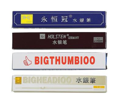 China LeeToo Refillable Erasable Pens Silver Mark for Leather Shoes Fabric Marking Copper Tip 12 Month Shelf Life for sale