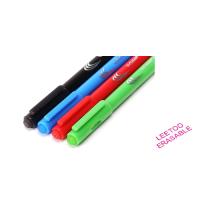 China LeeToo 4 Color Erasable Gel Ink Pens 0.5mm Friction Ballpoint Red Black Green Blue for sale