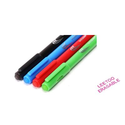 China LeeToo 4 Color Erasable Gel Ink Pens 0.5mm Friction Ballpoint Red Black Green Blue for sale