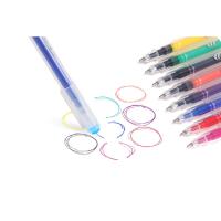 China Heat Sensitive Erasable Ballpoint Pens 0.5mm 0.7mm Assorted Colors Friction Erasable Gel Pen for sale