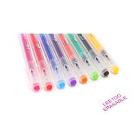 China Heat Sensitive Erasable Ballpoint Pens 0.5mm 0.7mm Assorted Colors Friction Erasable Gel Pen for sale