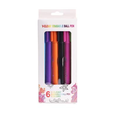 China LeeToo Friction Erasable Gel Pens 0.5mm 12 Colors for School Office for sale